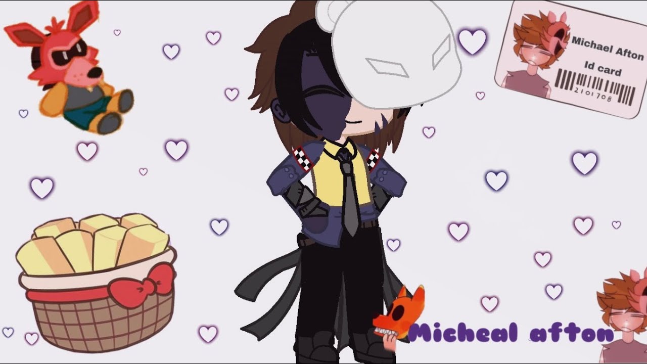 💜Michael Afton💜 rates his Nicknames //gacha club// gacha trend// - YouTube