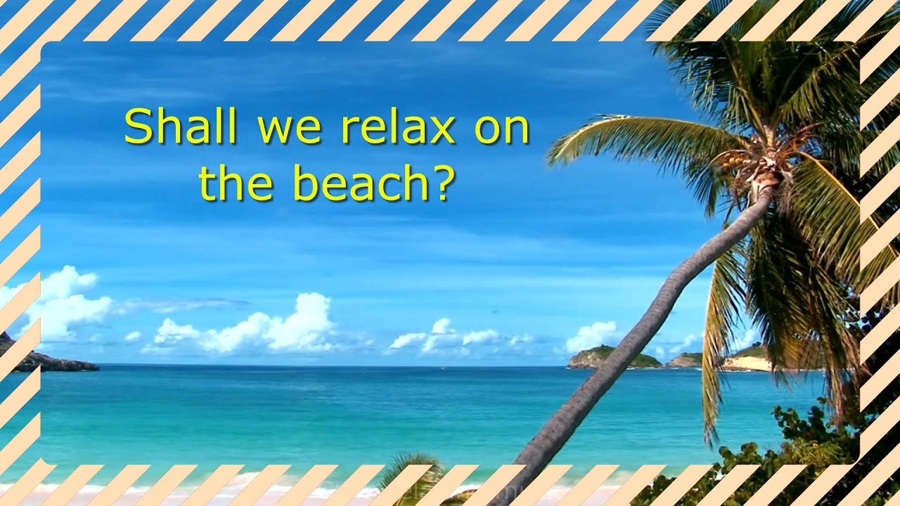 Why not relax a bit on the beach with the Calm relaxing music channel ...