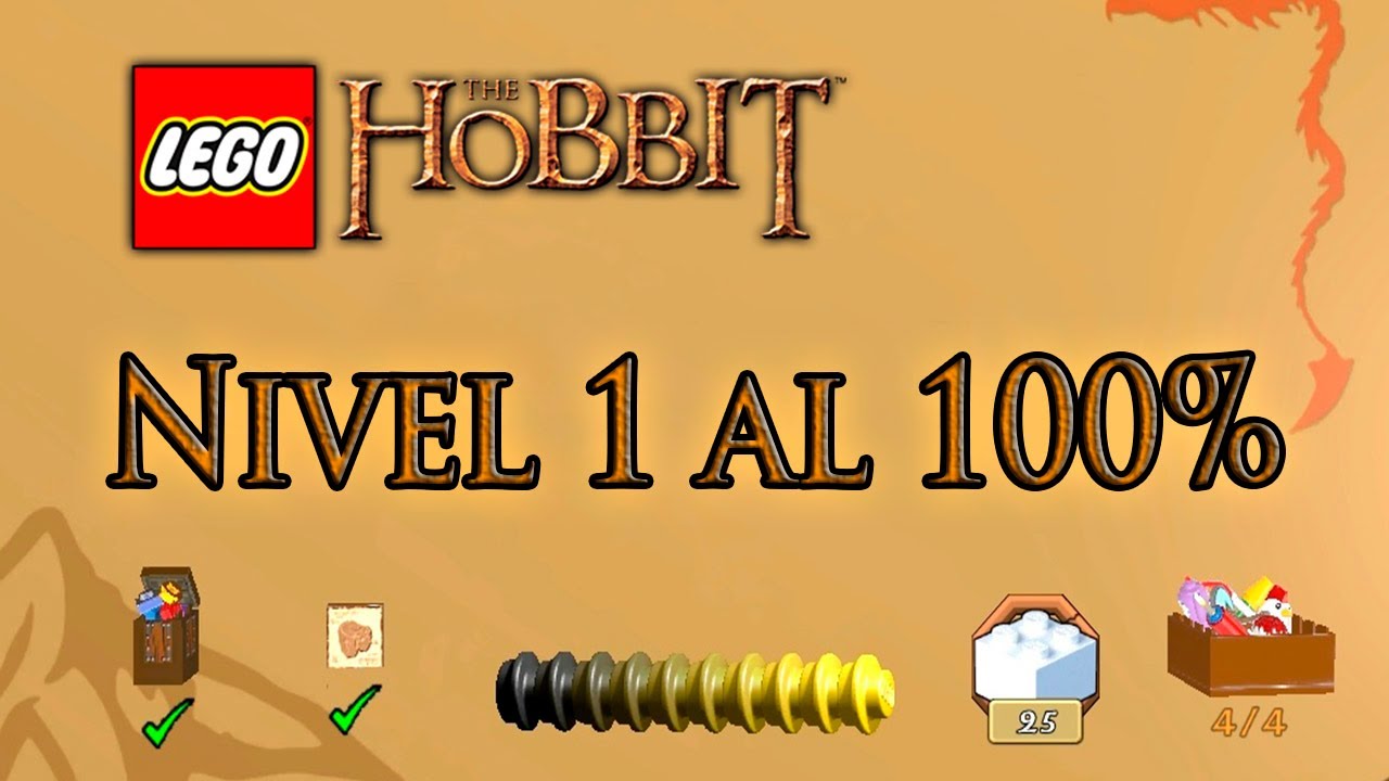 LEGO El Hobbit Guía - Minikits Tesoros 100% - Parte 1 "El Mayor Reino ...