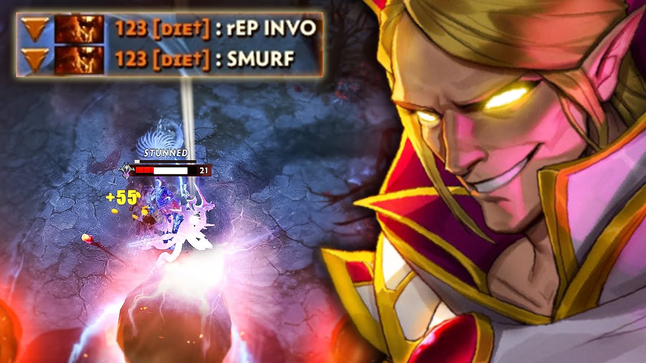 6 PACK MUSCLES SET INVOKER | ABSOLUTELY PERFECT GAME | Dota 2 Invoker ...