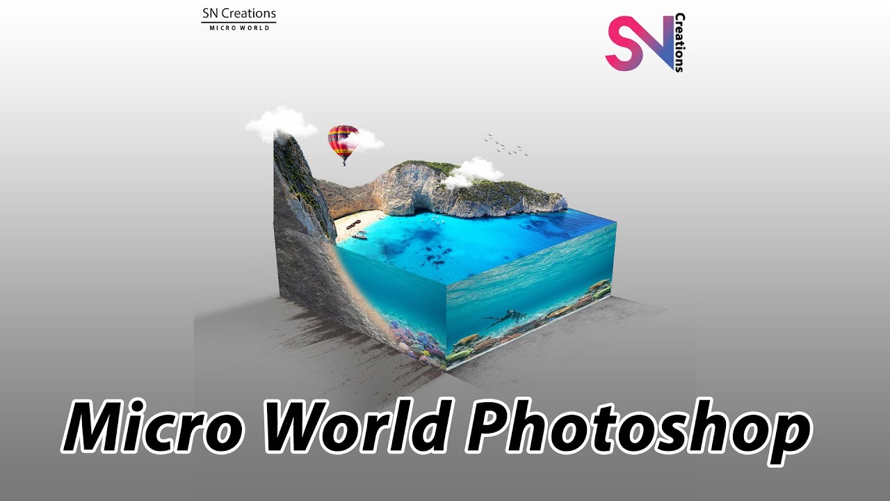 Micro World Photoshop - YouTube