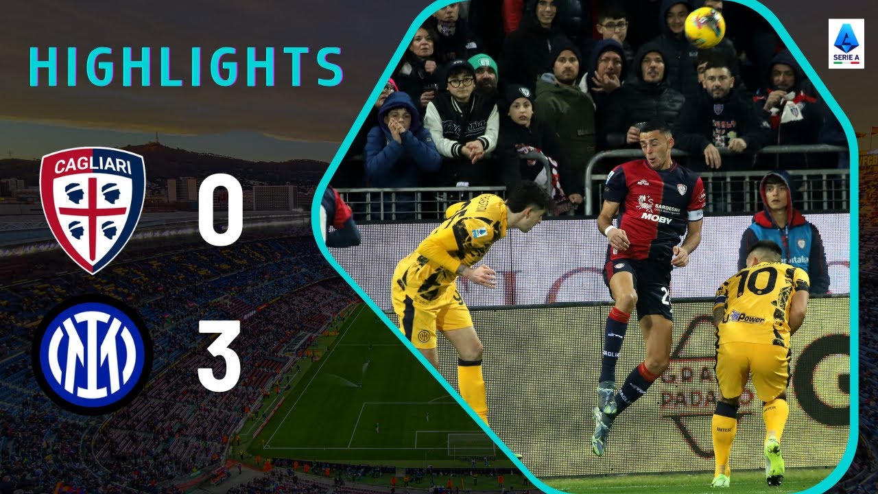 Cagliari - Inter | 0:3 | Highlights | Serie A 2024-25 | cagliari inter ...