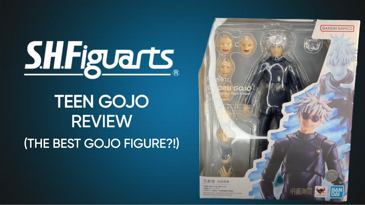 THE BEST GOJO FIGURE?! (S.H.Figuarts Saturo Gojo Teen ver. Review ...