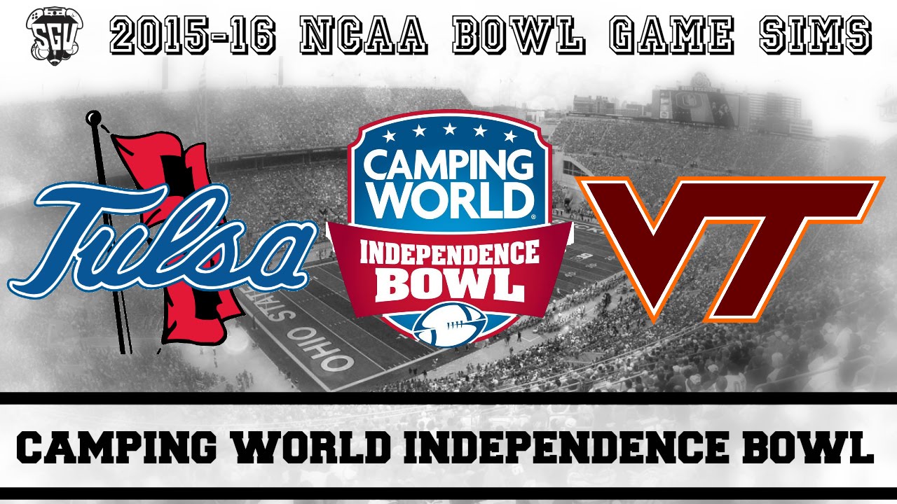 Camping World Independence Bowl Sim (Virginia Tech vs Tulsa) - NCAA 14 ...