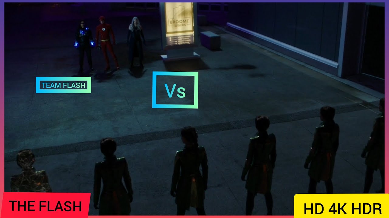 The Flash - S07E04 || Team Flash Vs Eva McCulloch Climax Fight in HD 4K ...