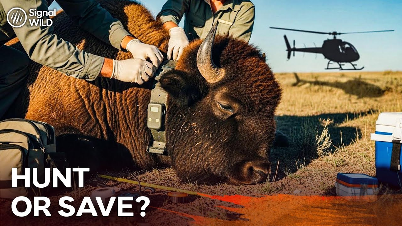 Did Hunting Save This Animal? America’s Last True Wild Bison - YouTube