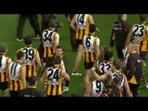 Hawks Preliminary Final 2008 Post game interviews - YouTube