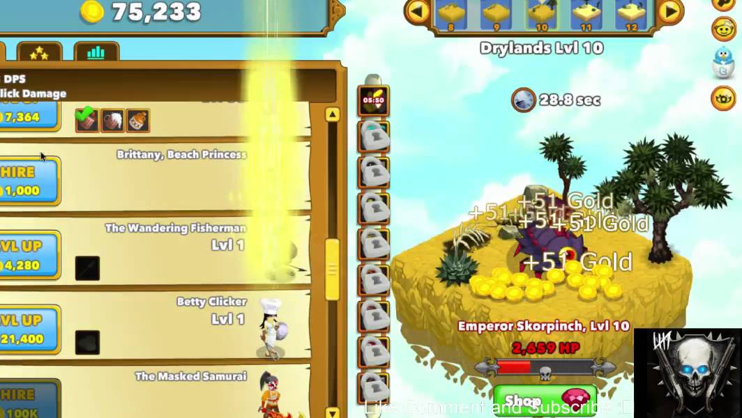 Clicker Heroes | Gold Farm | #1 - YouTube