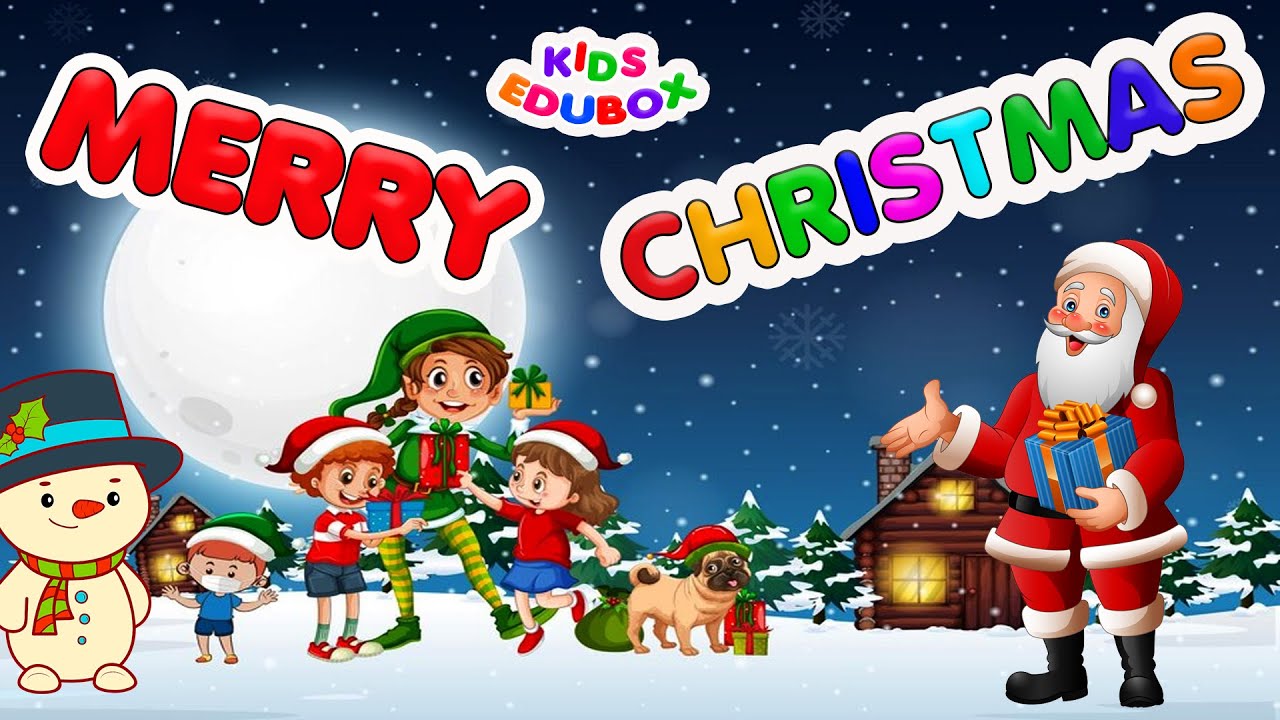 We Wish You a Merry Christmas with Lyrics | Jingle Bells with Lyrics ...