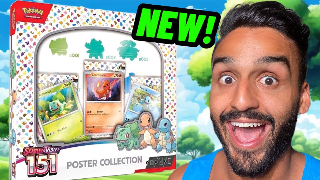 You should BUY the NEW 151 Poster collection! - YouTube