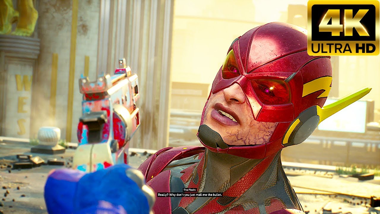 Evil Flash Vs Lex Luthor Fight Scene - Suicide Squad Kill The Justice ...