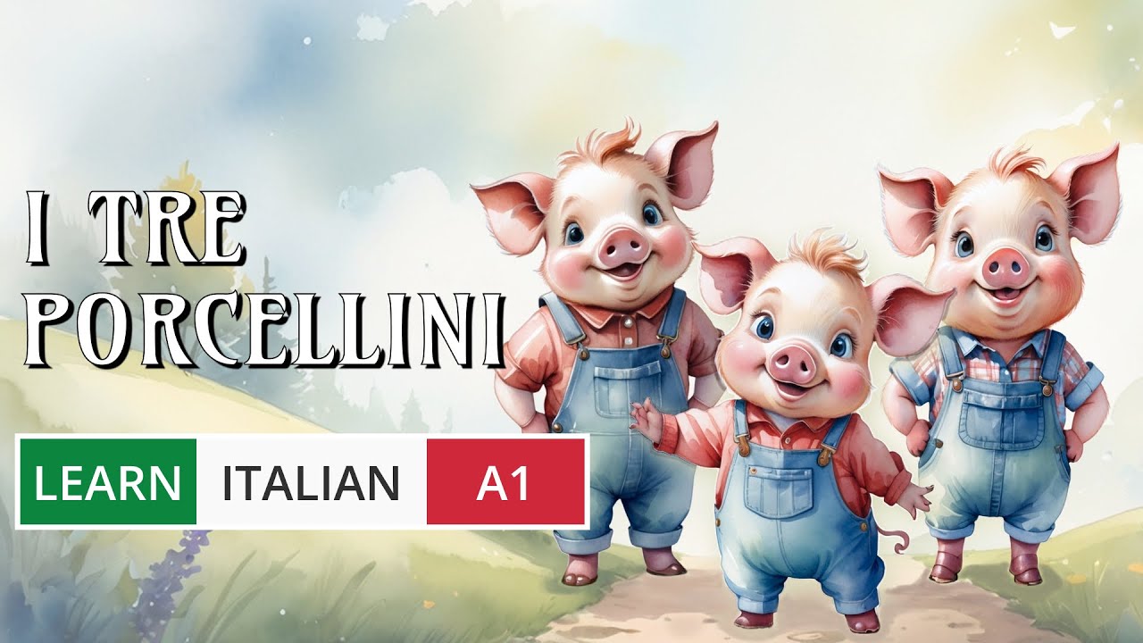 🇮🇹 Learn Italian with Fairy Tales (A1) – English and Italian Subtitles ...