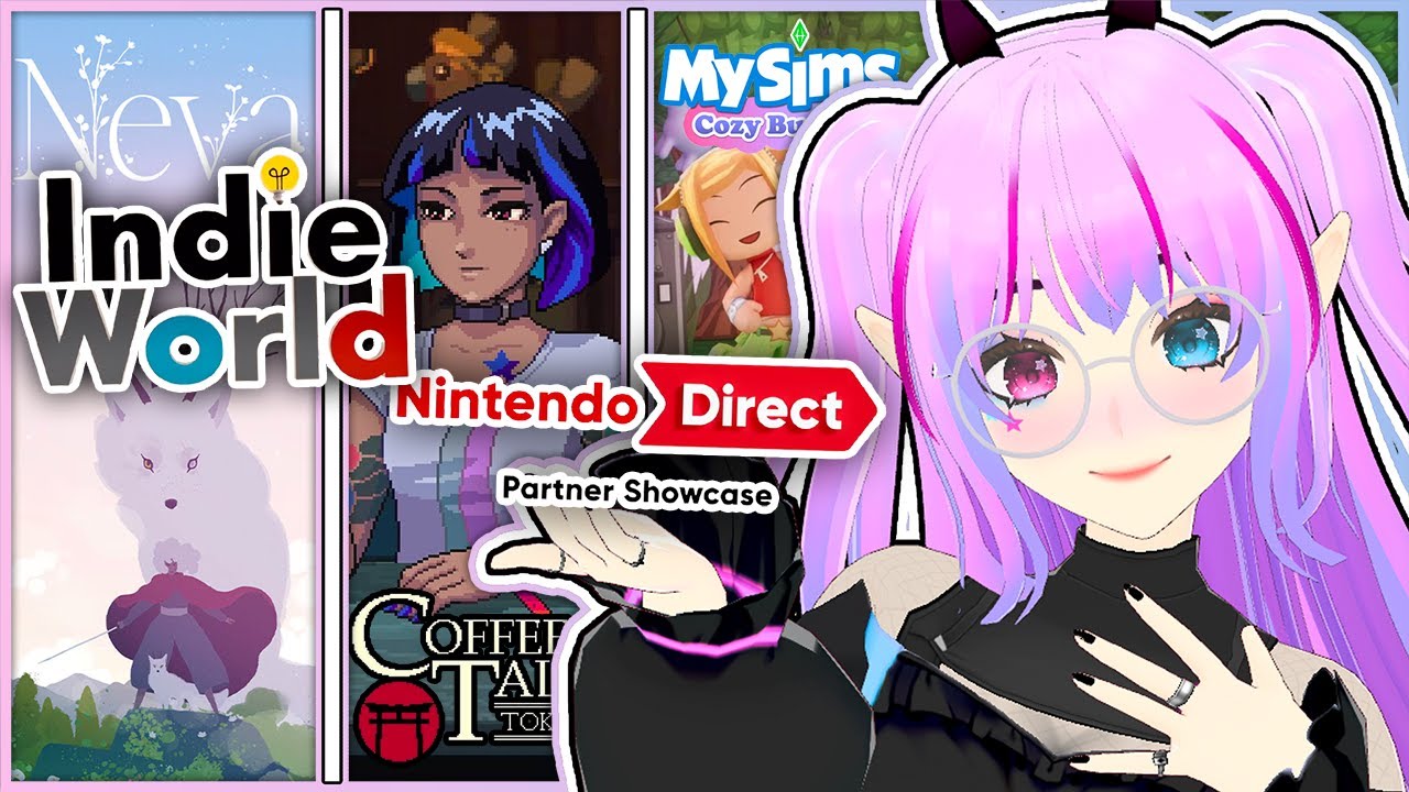 REACTING TO: Nintendo Direct DOUBLE FEATURE! Indie World + Partner ...