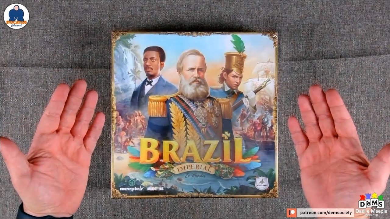 UNBOXING BRAZIL IMPERIAL - Board Game - #indabox - YouTube
