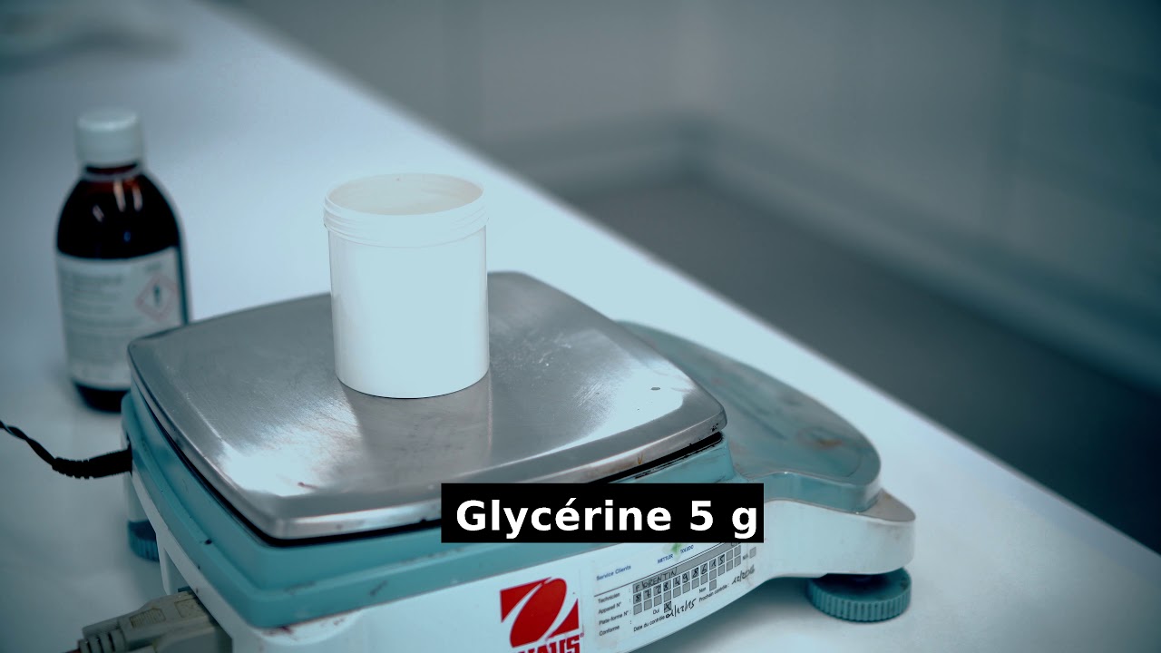 Réalisation d'une préparation cicatrisante à 10% du Baume du Commandeur ...