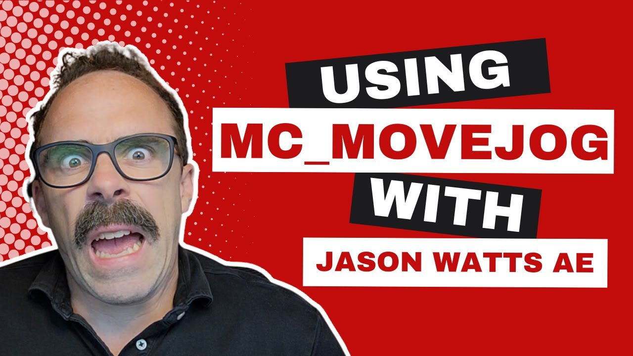 Using MC MoveJog - YouTube