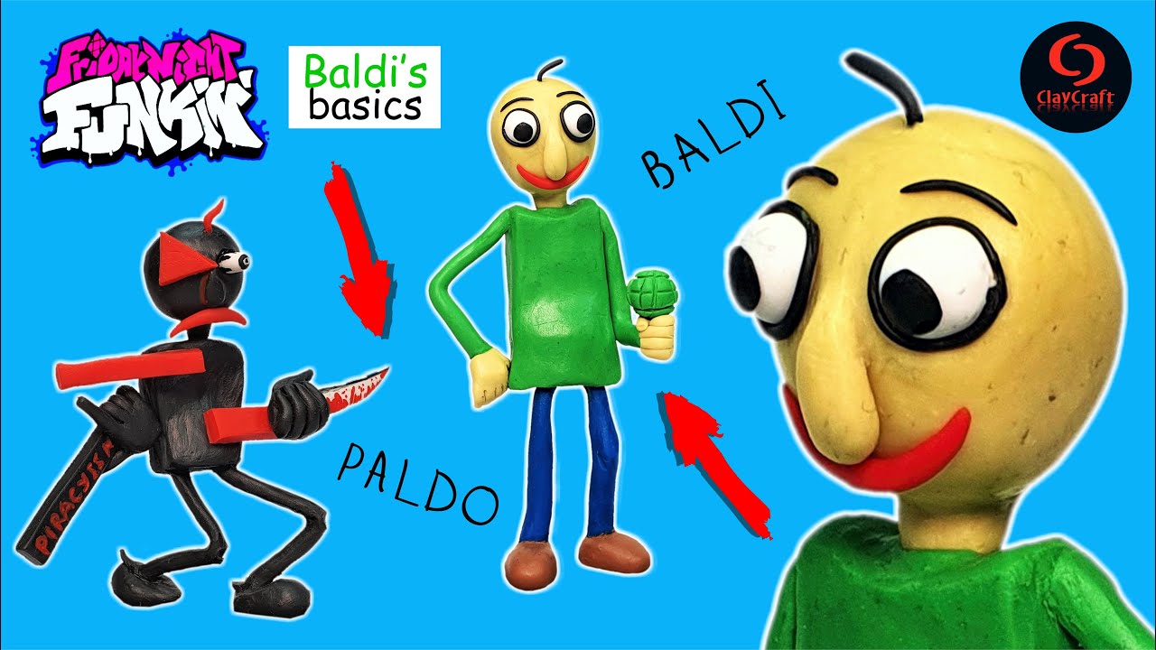 Baldi and Paldo with clay | Friday Night Funkin' Mods | VS Baldi's ...