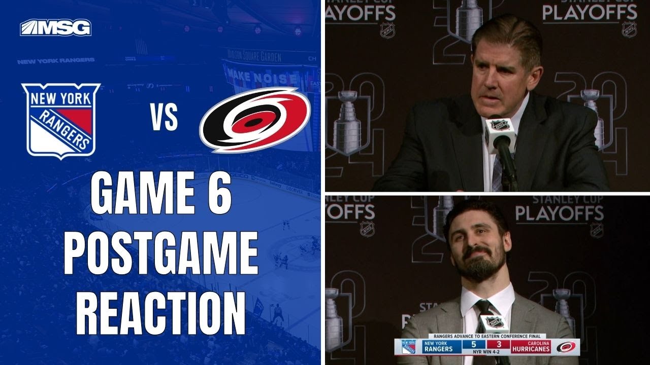 Did Kreider Call His Shot?? Rangers React To Game 6 Series Winner | New ...