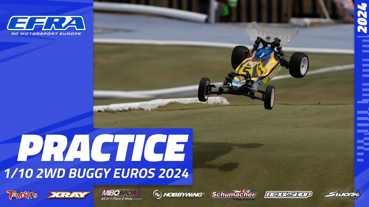 EFRA 1/10 Buggy Euros - Practice Day - LIVE! - YouTube