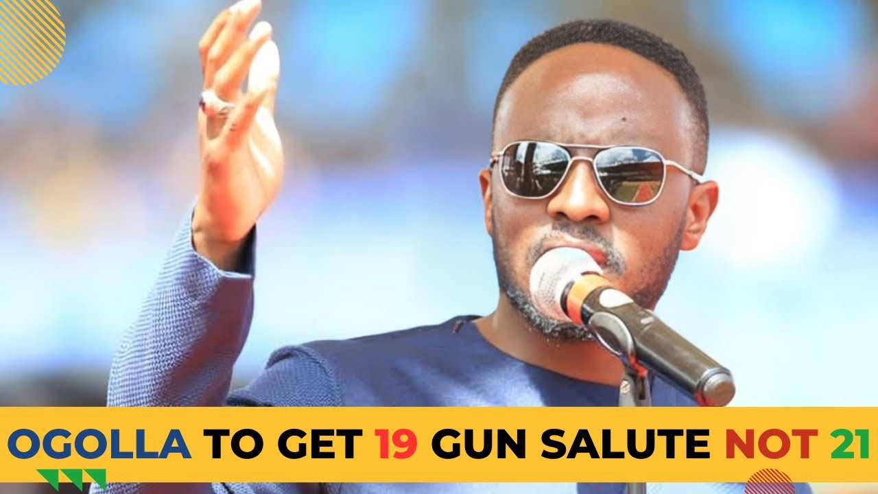 THE LATE GENERAL OGOLLA'S FUNERAL - YouTube