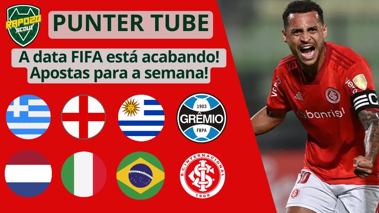 A Data Fifa está chegado ao fim! 😁 Alegria das Apostas! - Punter Tube ...
