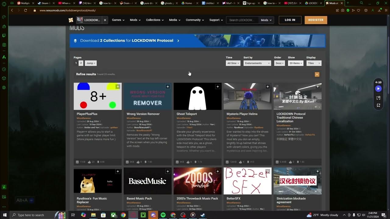 LockDown Protocol mods download guide - YouTube