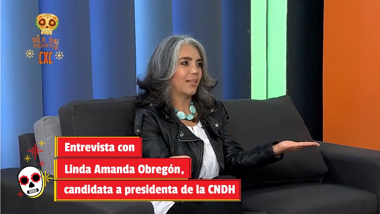 Entrevista con Linda Amanda Obregón, candidata a presidenta de la CNDH ...