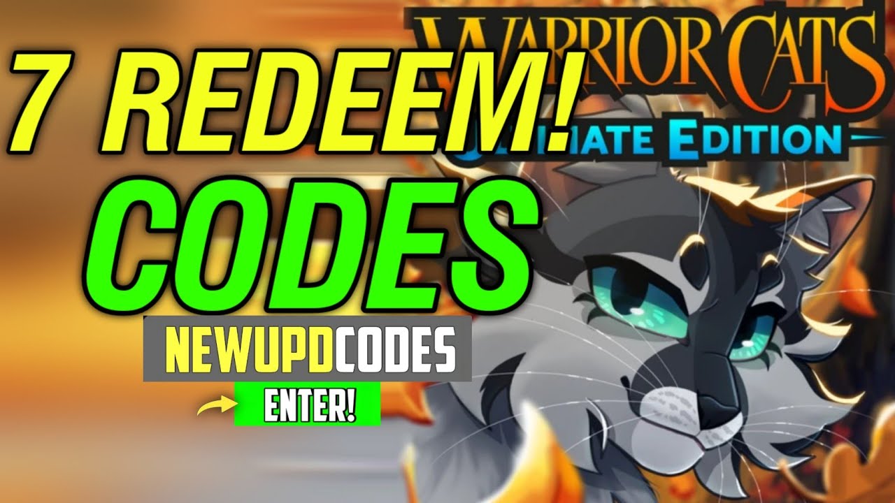💥New! Update!💥WARRIOR CATS CODES 2024 - WARRIOR CATS ULTIMATE EDITION ...
