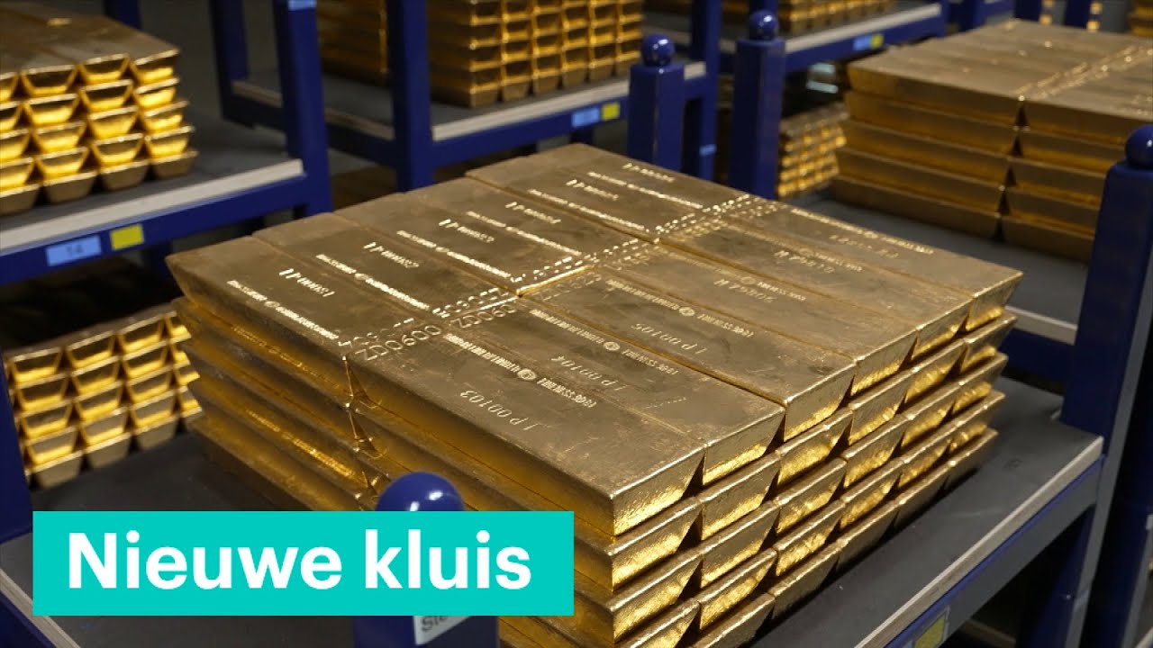 Zo zien miljarden euro's aan goudstaven eruit - YouTube