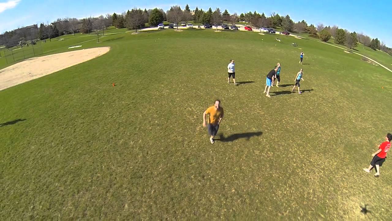 Ultimate Frisbee + Drone + GoPro - YouTube