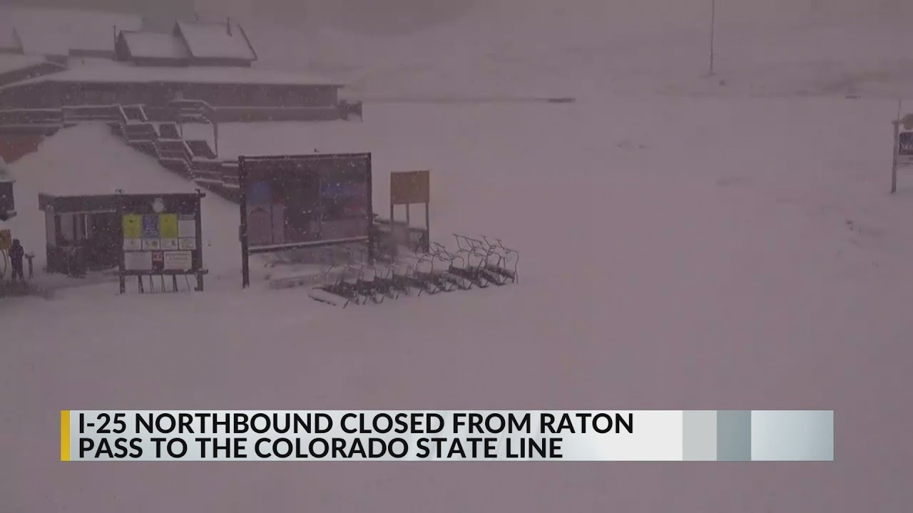 ‘Blizzard conditions’ forces closure of I-25 north from Raton to ...