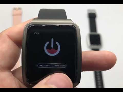 KY116 1 3inch IPS 9 5mm Ultra thin fitness tracker watch smart band - YouTube