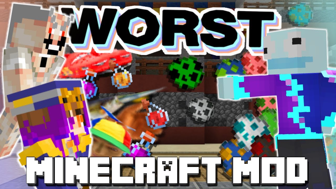 We Made the WORST Minecraft Mod - YouTube