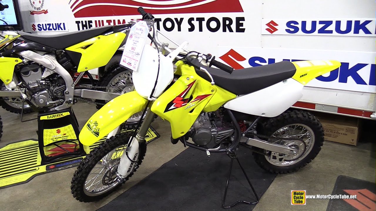 2015 Suzuki RM85 - Walkaround - 2014 Toronto ATV Show - YouTube