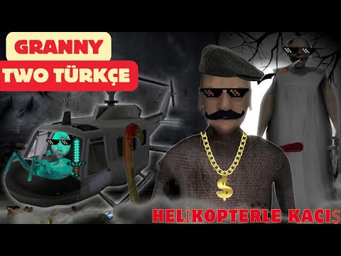 GRANNY VE GRANDPA'NIN EVİNDEN  HELİKOPTERLE KAÇTIK Granny 2