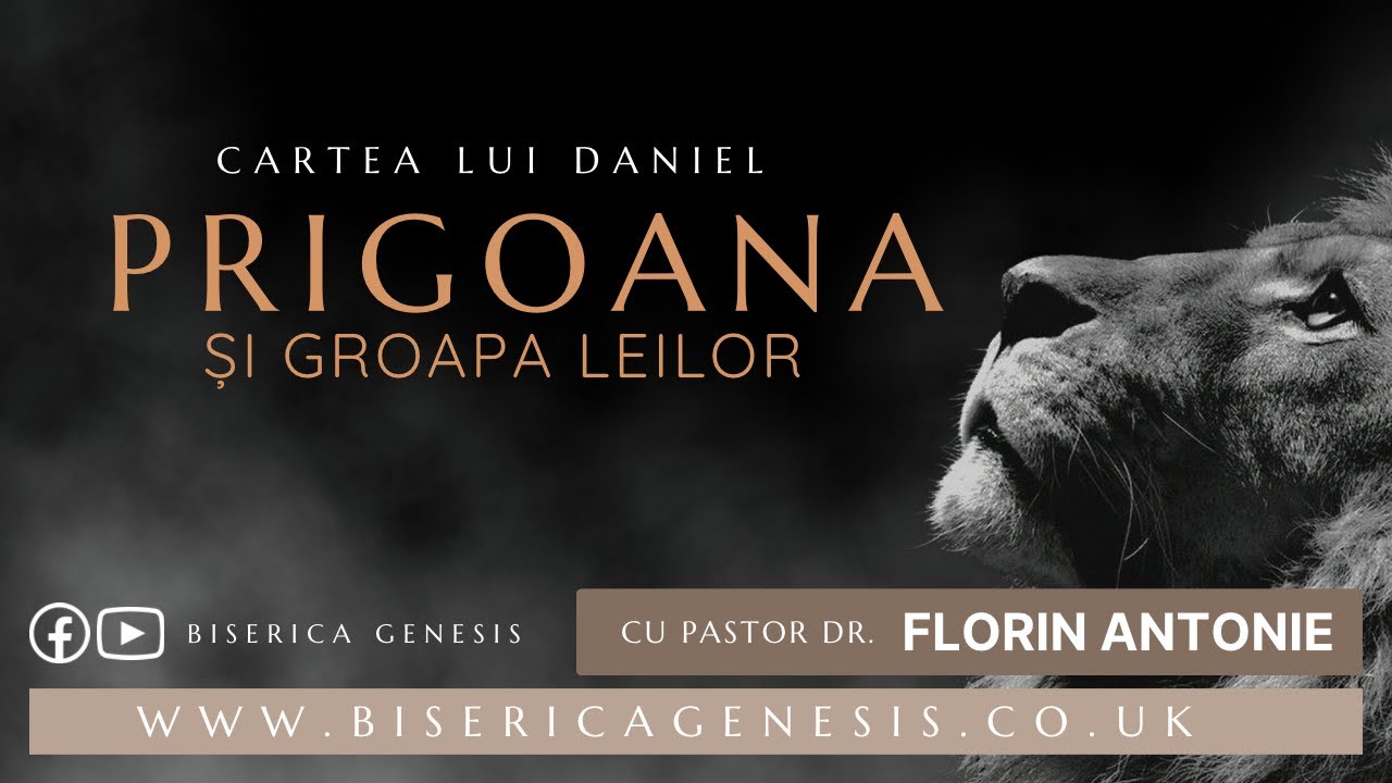 Cartea lui Daniel: Prigoana și groapa leilor - Florin Antonie - YouTube