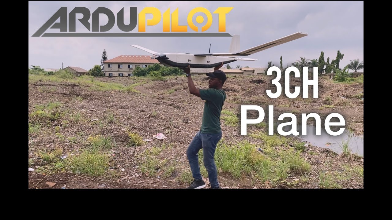I Built a 3CH Ardupilot Plane with a whooping 3meter Wingspan - YouTube