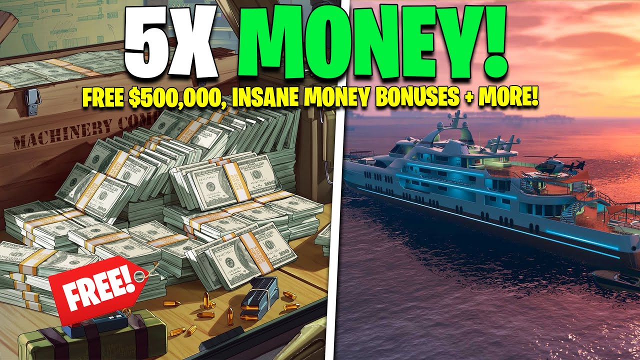 FREE MONEY, 5X MONEY BONUS, DISCOUNTS + MORE! GTA Online Weekly Update ...