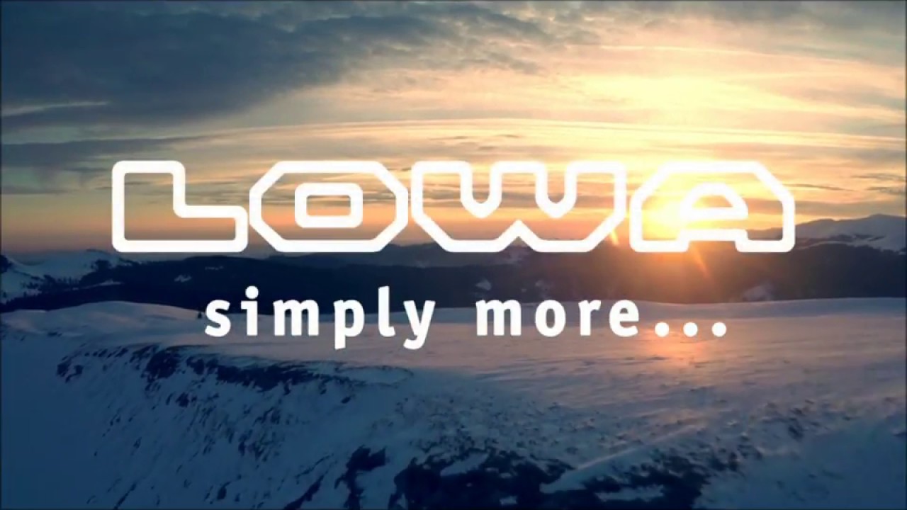 德國 LOWA 專業測試團隊與研發團隊 相見歡 - YouTube