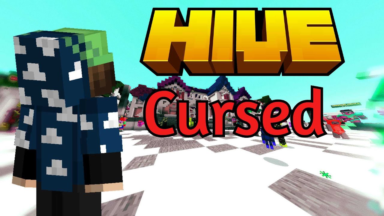 Minecraft Hive But Cursed Textures - Road to 400 Subs!! #minecraft # ...