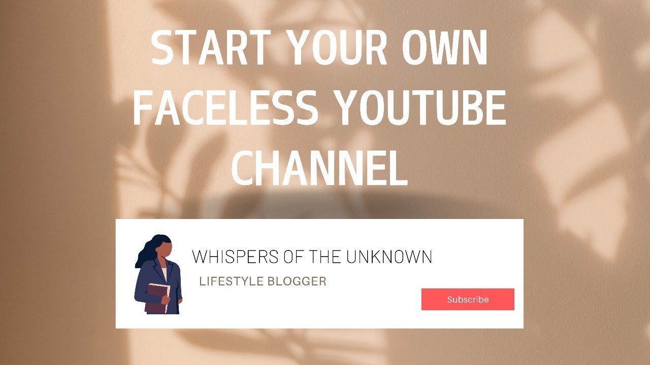 How to Start a Faceless YouTube Channel and Achieve Financial Freedom 💼 ...