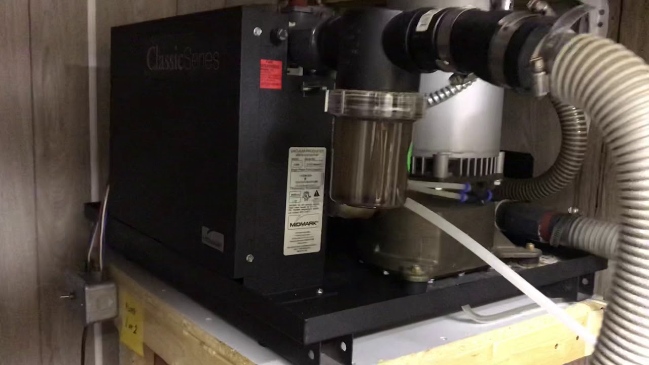 Midmark Wet Vacuum Pump - YouTube