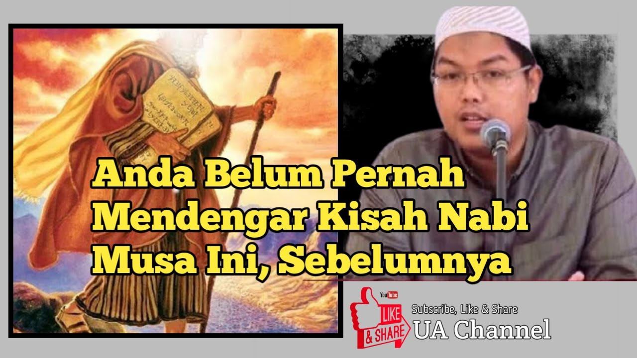 Part 1 Perjalan Hidup Nabi Musa Alaihissalam Ustadz Firanda