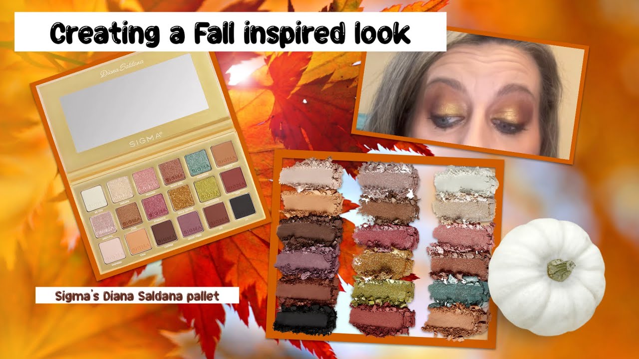 🍁🍂 "Fall into Beauty: Creating a Stunning Look with Sigma Eyeshadows" 🍁 ...