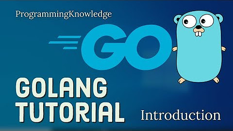 Go Programming Language Tutorial | Golang Tutorial For Beginners | Go Language Training - YouTube