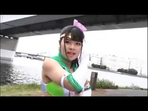 Superheroine Sailor Moon Green fight Green Monster and The Leader of Monster