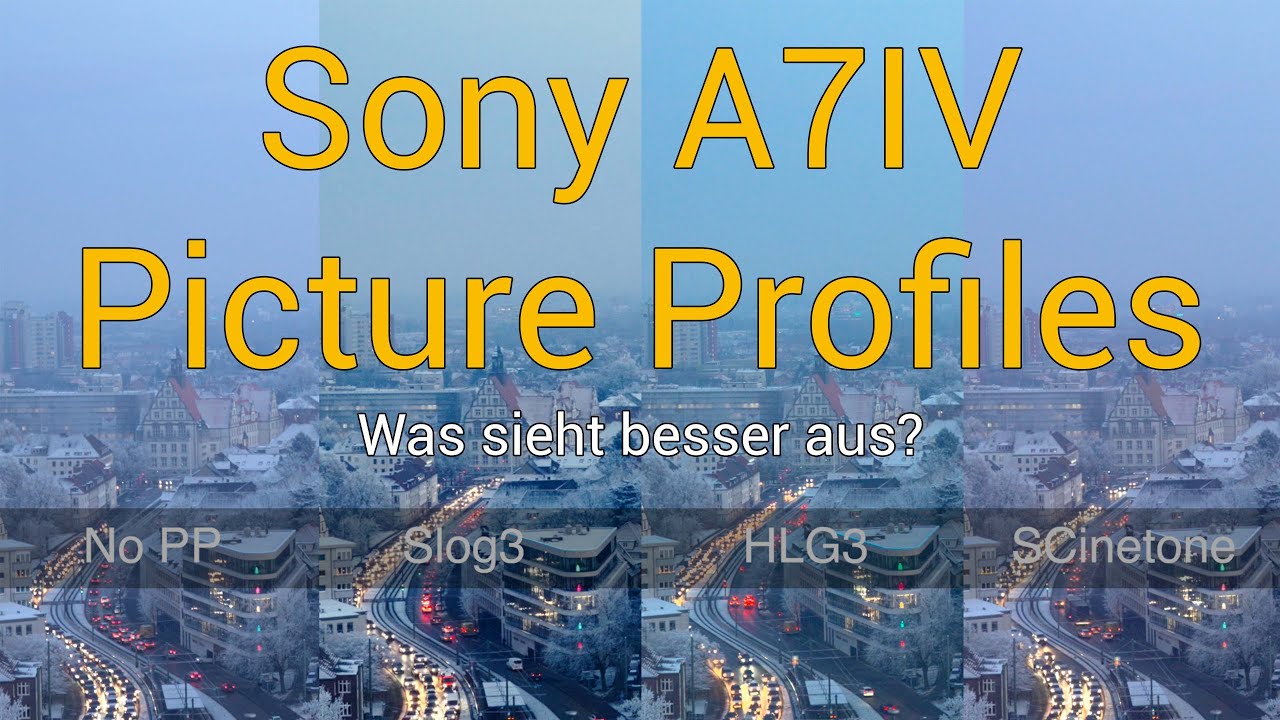 Sony A7IV | HLG3 vs Slog3 vs S-Cinetone vs Standard - YouTube
