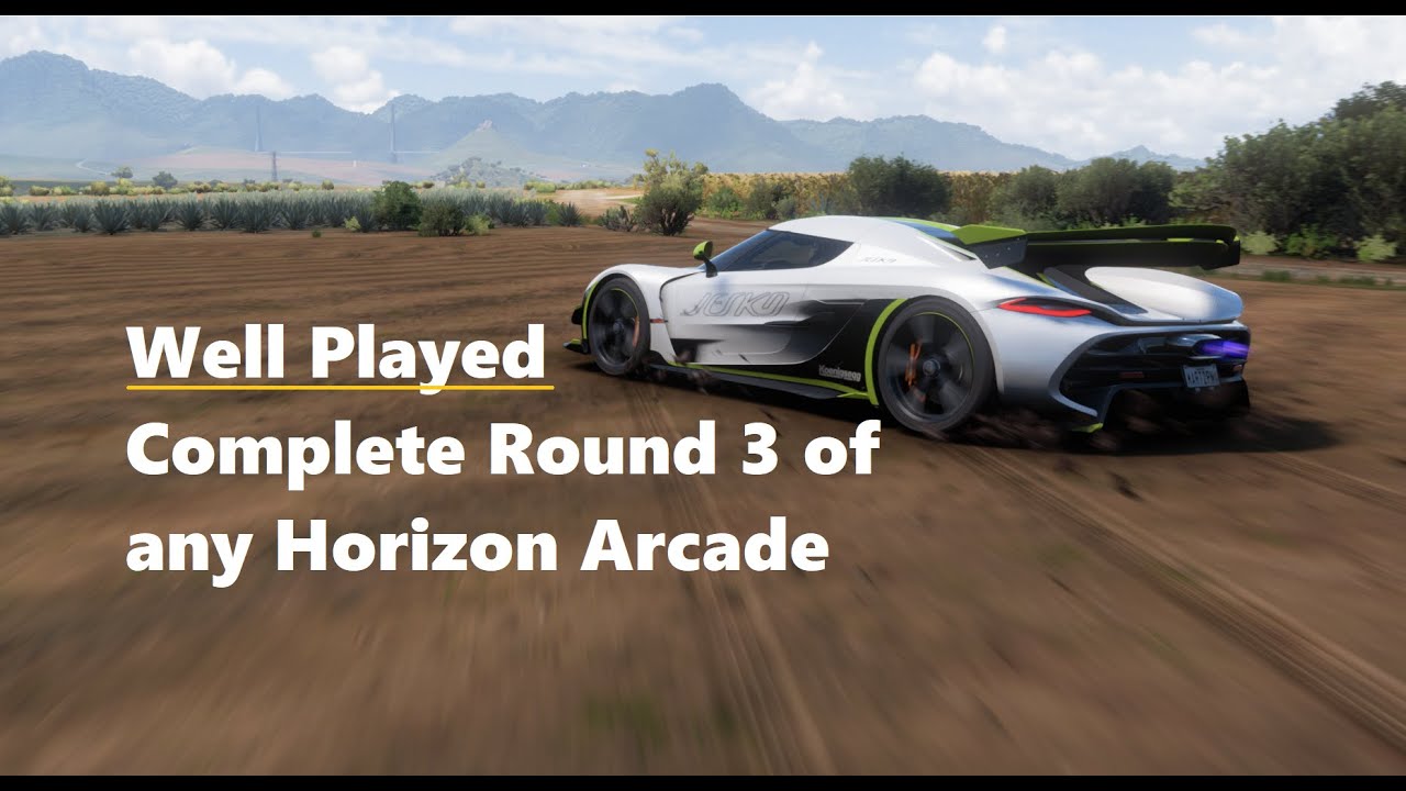 Well Played - Complete Round 3 of any Horizon Arcade - Daily Challenge ...