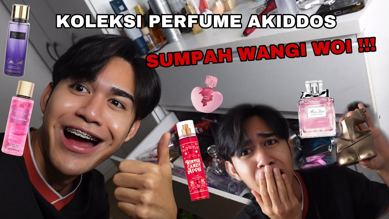 KOLEKSI PERFUME AKIDDOS 🔥 SEMUA SUMPAH WANGI WOI !!!😍 - YouTube