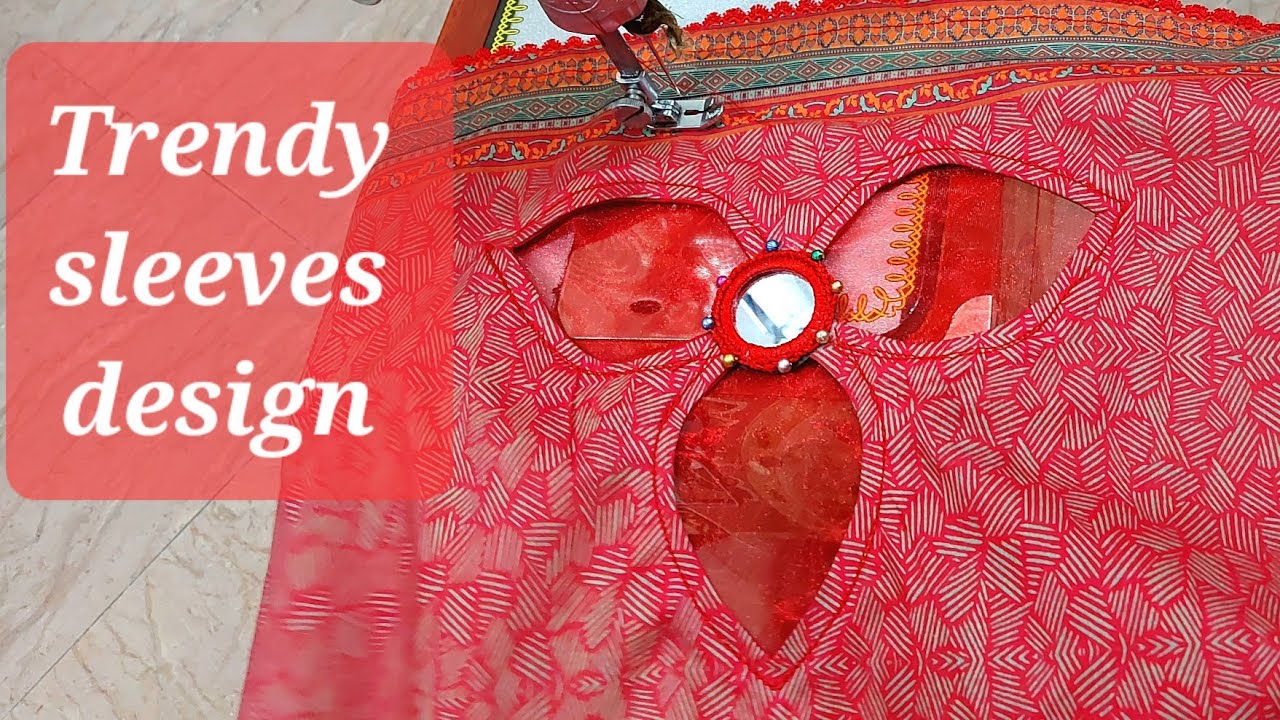 Simple And Easy Cutwork sleeves design[Sleeves & Trouser Desing Decent ...